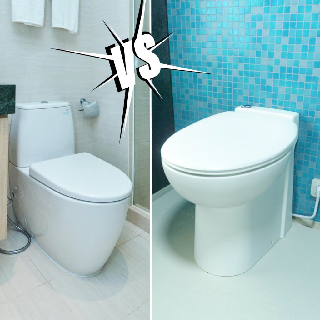 Comprendre la différence entre un WC broyeur et un WC classique.